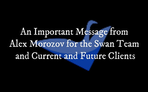 An Important Message from Alex Morozov - Swan Software Solutions